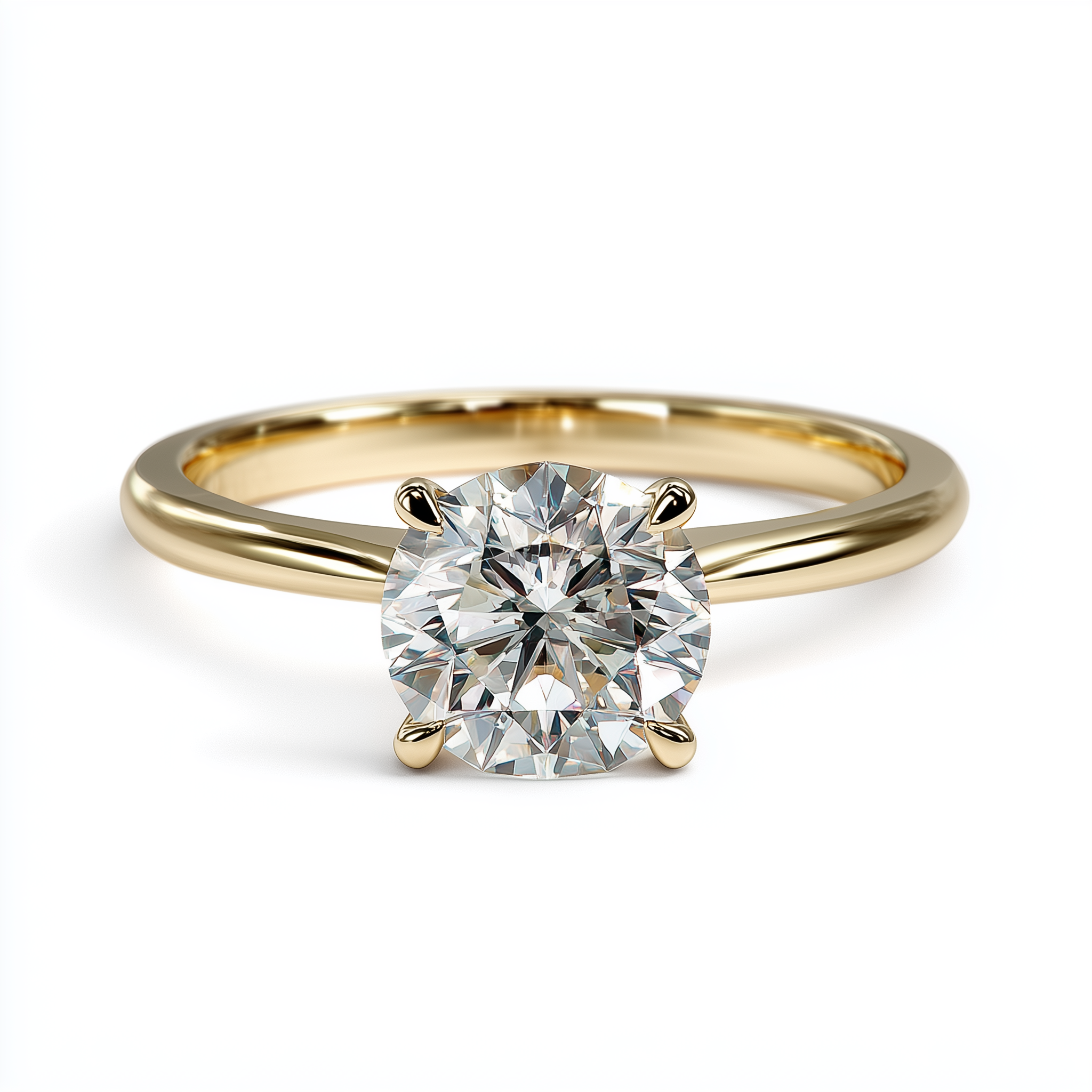Allure Round Brilliant Cut 4 Claw – Allure Diamonds & Co.